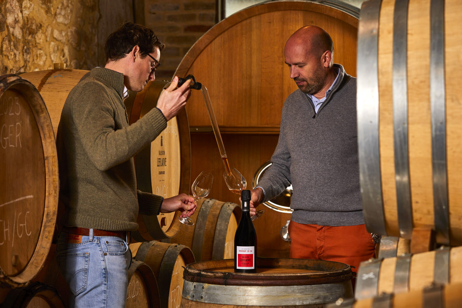 The winemaking – Valentin Leflaive